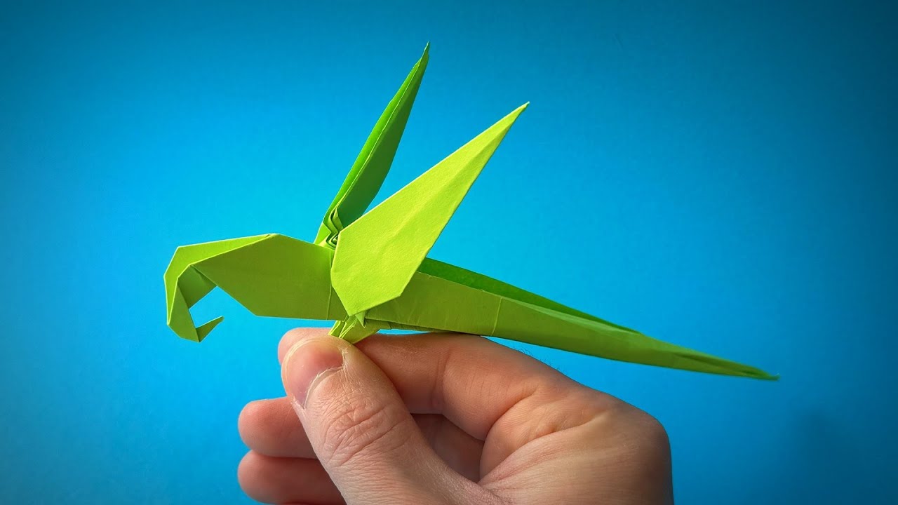 Loro de origami | Cómo hacer un loro con papel | pájaro de origami ...
