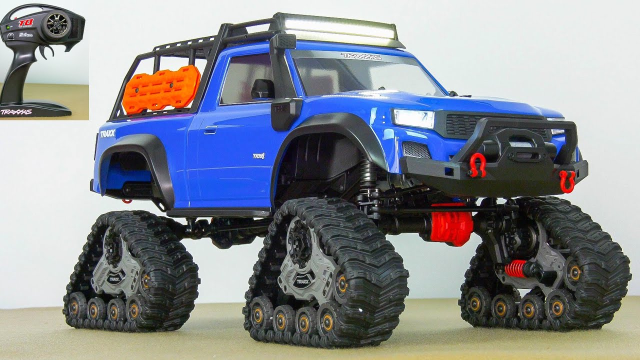 TRAXXAS TRX-4 SPORT ALL TERRAIN TRAXX UNBOXING, TEST!! *RC CHAIN CAR ...