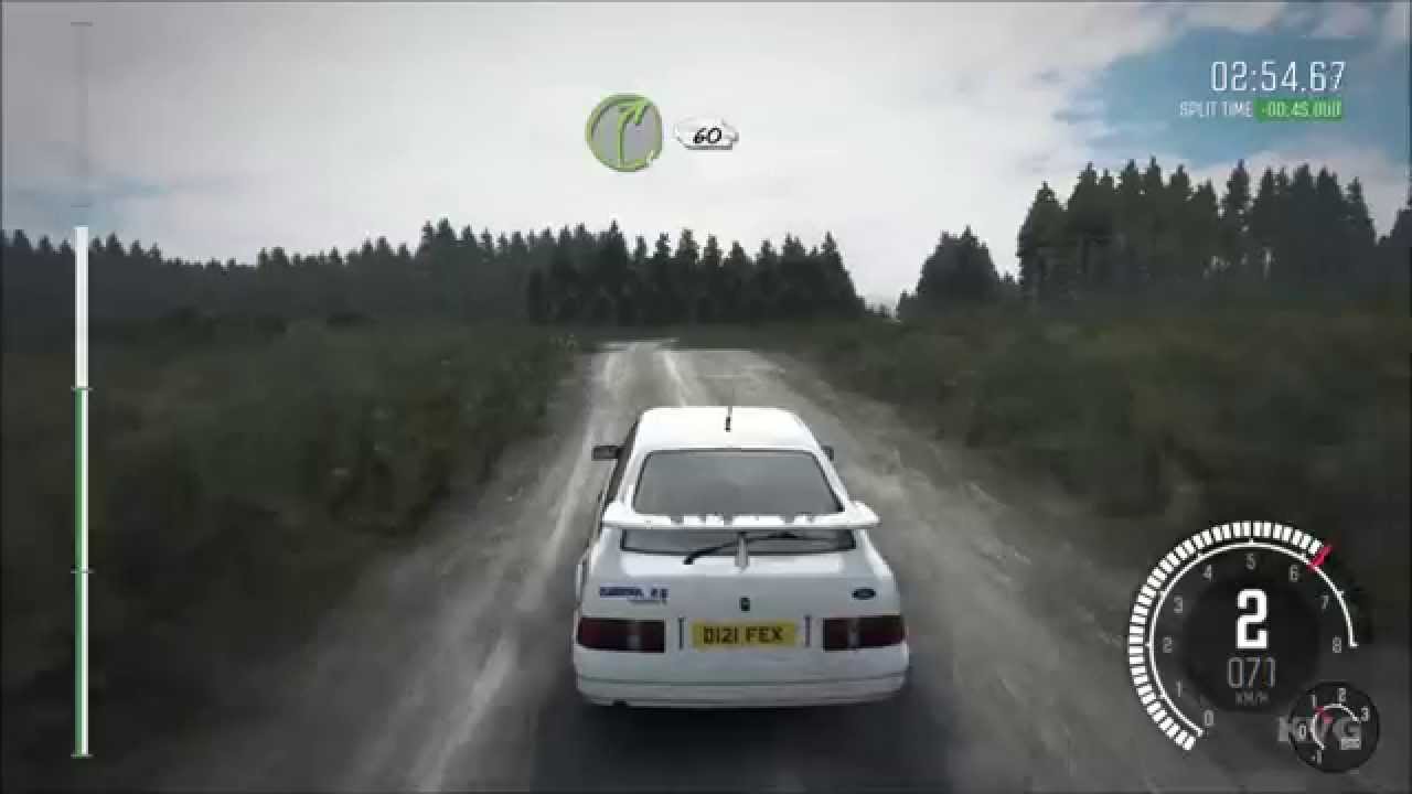 DiRT Rally - Ford Sierra Cosworth RS500 Gameplay (PC HD) [1080p] - YouTube
