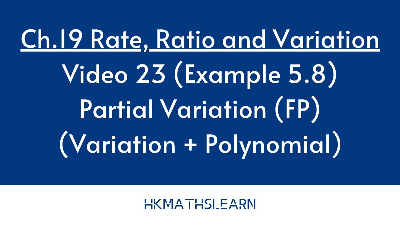 Ch19/Variations/23/Partial Variation (FP) - YouTube