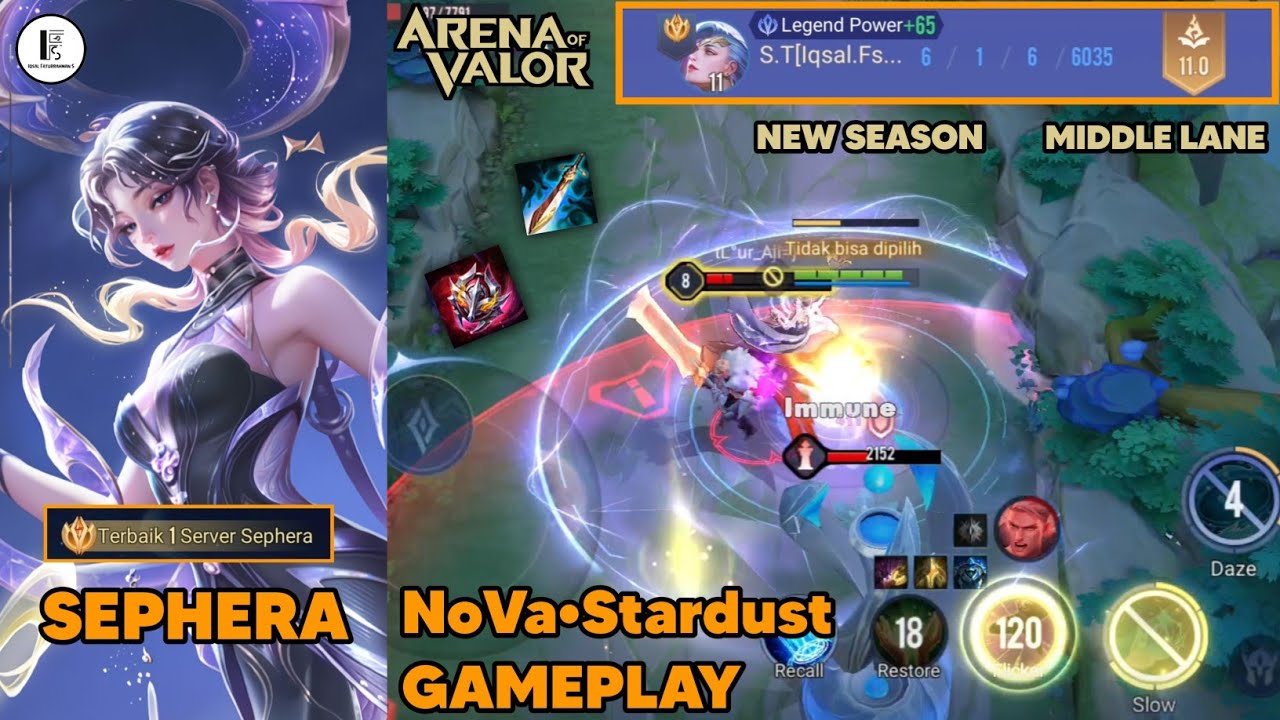 Sephera : NoVa•Stardust | Tetap beli skin dia, walaupun banyak orang yg gak suka | New season ...