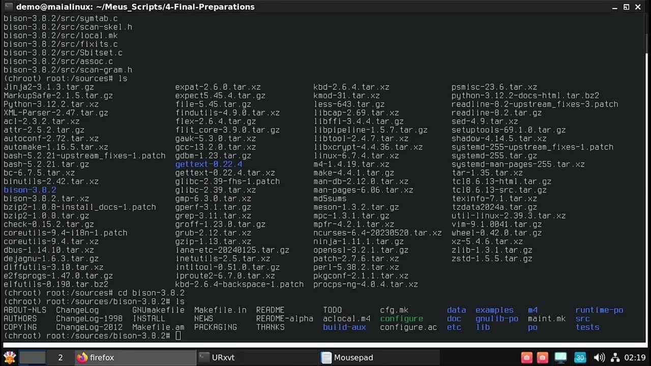 32 - PACOTE BISON 3 8 2 CAPITULO 7 8 LINUX FROM SCRATCH 12.1 SYSTEMD - YouTube
