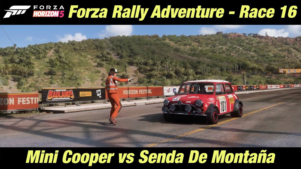 Forza Horizon 5 Rally Adventure - Race 16 - Mini Cooper vs Senda De ...