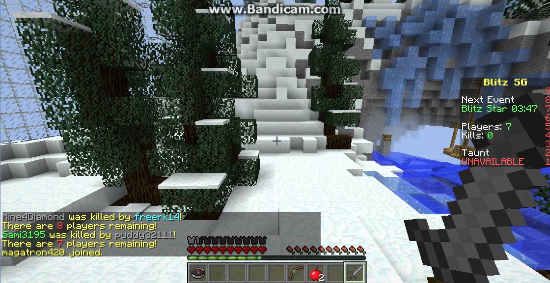 Minecraft Hunger Games #WIN - YouTube