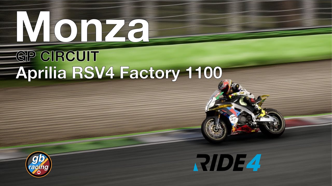 Ride 4 | MONZA | PS5 Online Lobby Race | Aprilia RSV4 Factory 1100 2019 ...
