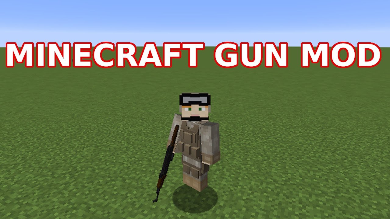 How To Make Minecraft Gun Mod! PC (tlauncher) - YouTube