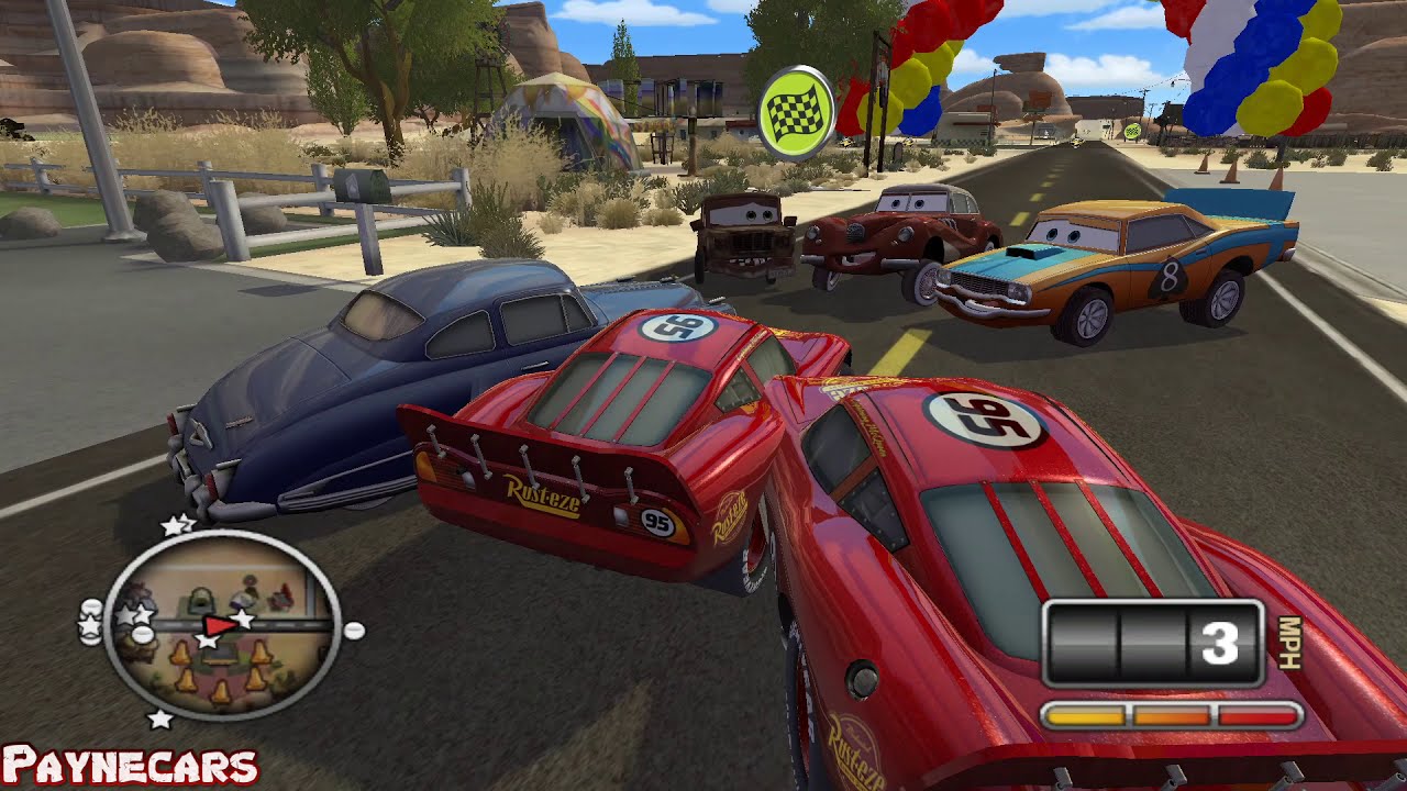 Cars: Superdrive Edition: Radiator Springs Circuit | Behind the Scenes ...