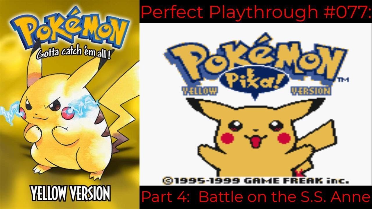 Perfect Playthrough: Pokemon Yellow Part 4 - YouTube