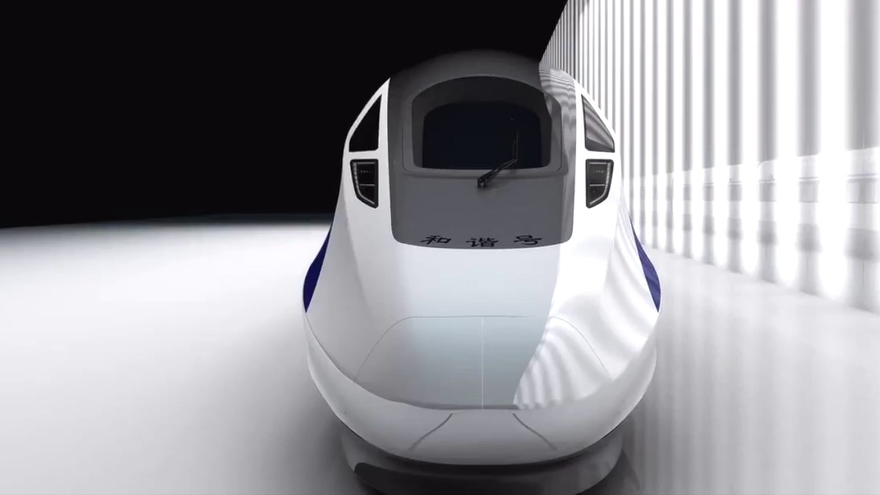 #Railtex2017 CRH “blue dolphin”动车组蓝海豚宣传片 - YouTube