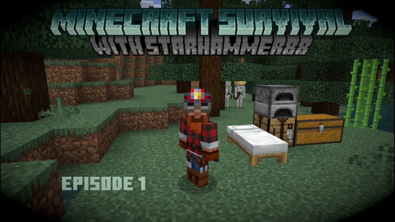 Minecraft Survival with StarHammer88 Episode 1 | Minecraft Survival 1.21 - YouTube