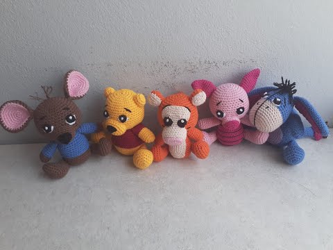 WINNIE THE POOH AMIGURUMI / HOW TO CROCHET / NASIL YAPILIR