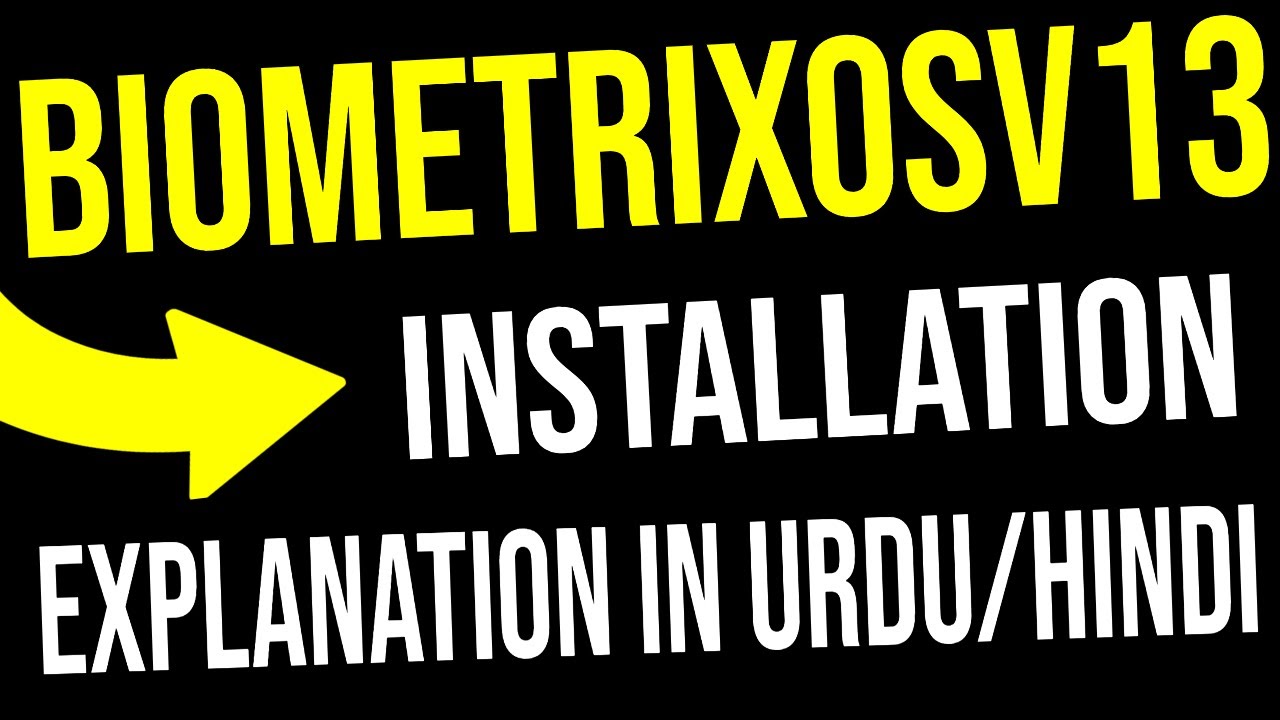 Biometrix OS V13 installation Phoenix OS | Explanation in URDU/Hindi ...