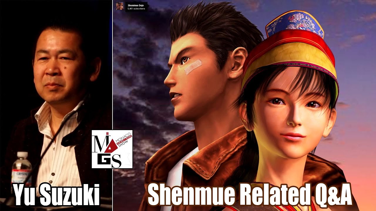 Yu Suzuki Shenmue Q&A (Monaco Anime Game Show) - YouTube