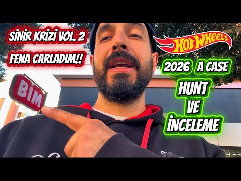 BİM HOT WHEELS HUNT | 2026 A CASE | HOT WHEELS A CASE ARABA İNCELEME | #bim #hotwheels #hunt #araba