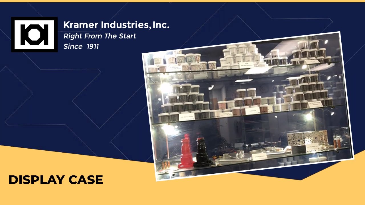Display Case | Kramer Industries, Inc. - YouTube