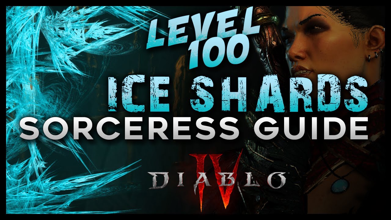 Diablo 4 - The STRONGEST Ice Shards Sorceress Build - YouTube