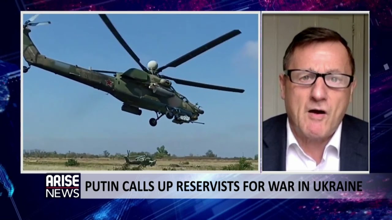 Putin calls up reservists for war in Ukraine - John Cookson - YouTube