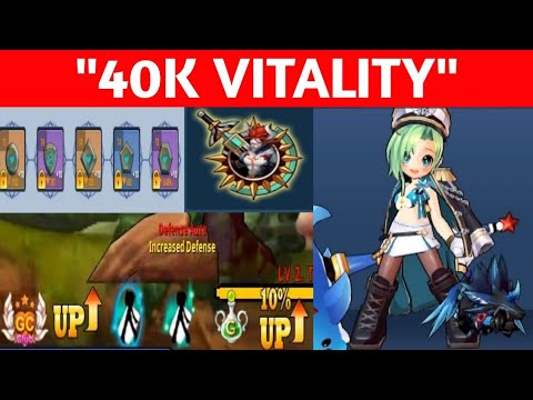 40k Vitality 20k Defense Tank Build - Grand Chase Classic - YouTube
