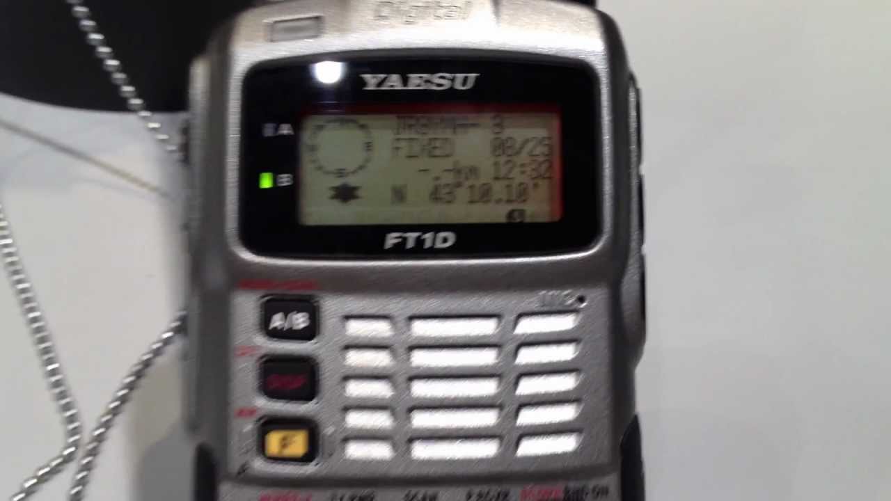 FT1D APRS - YAESU 08/24/2012 08:31pm PST - YouTube
