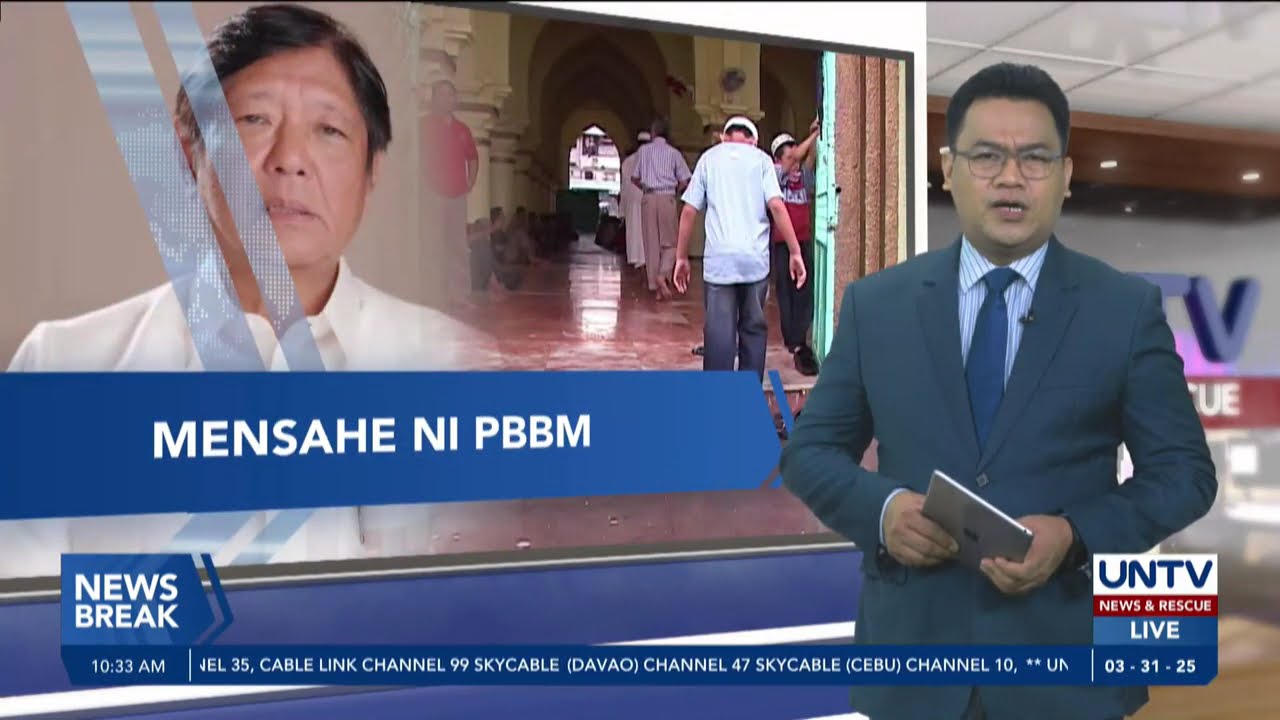 UNTV News Break: March 31, 2025 | 10:30 AM - YouTube