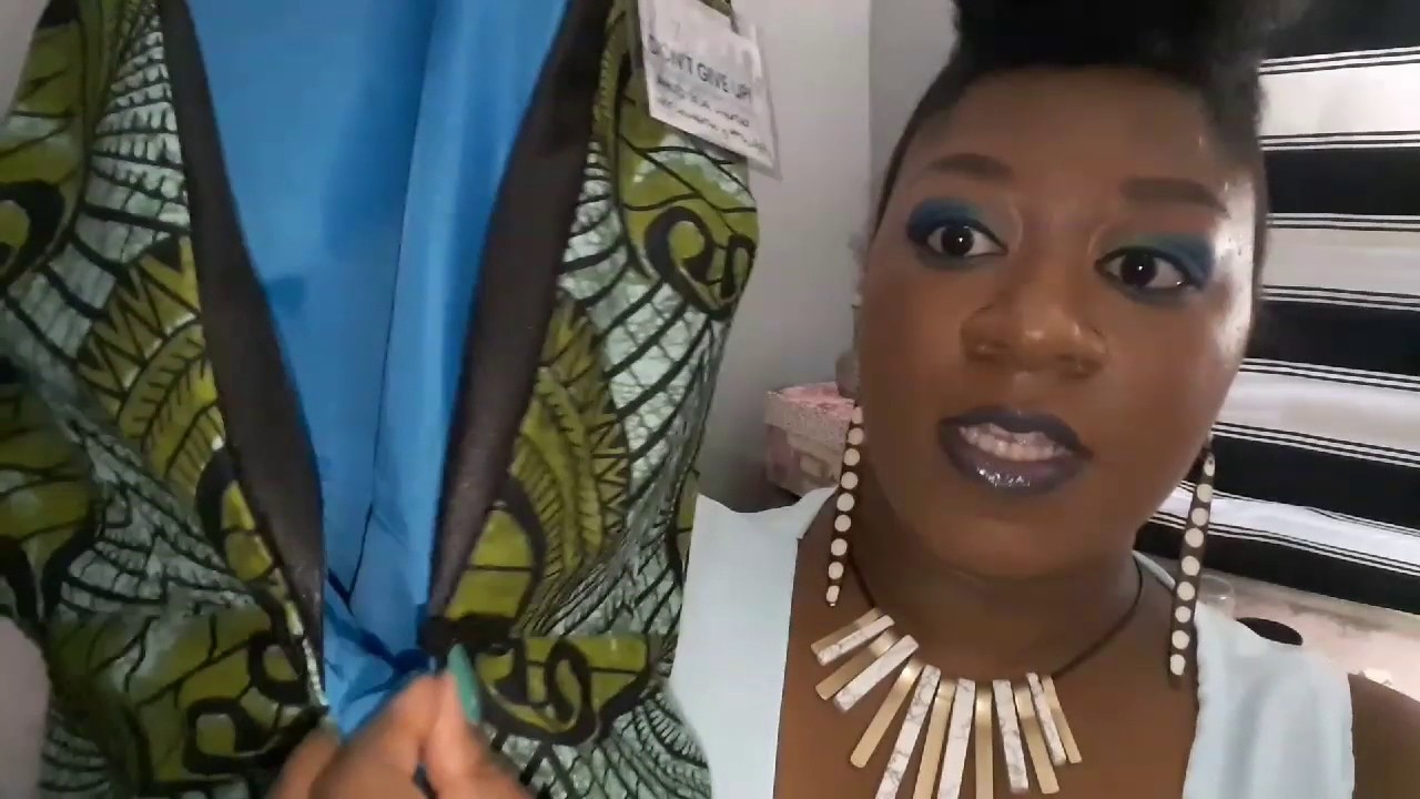 The African Suit: McCalls 6902, Simplicity 8093, Burda 6955 - YouTube