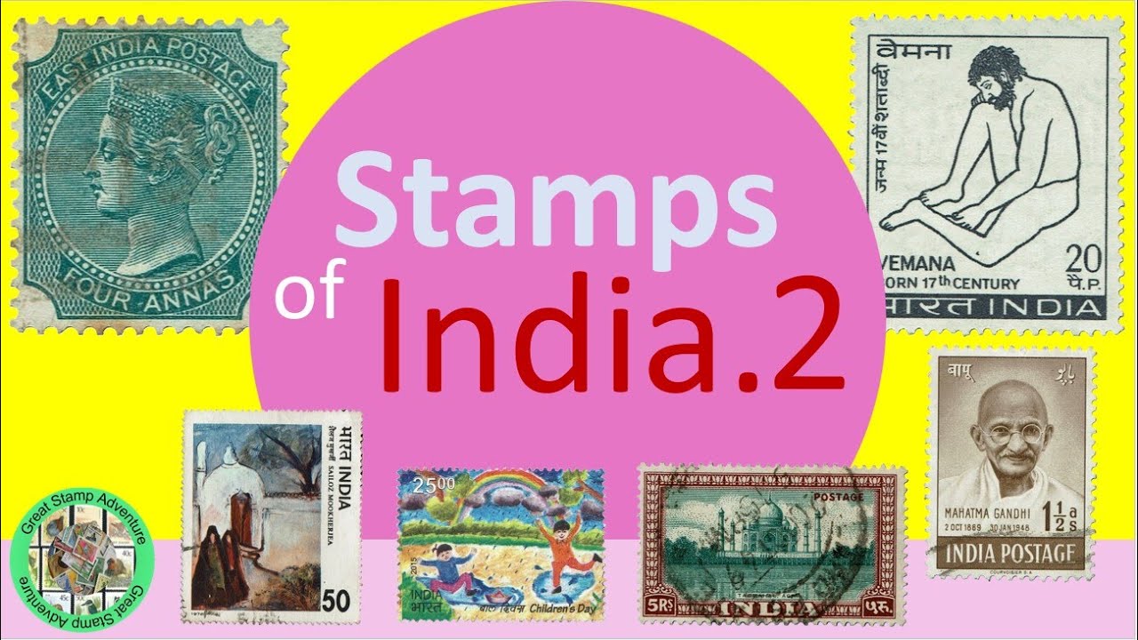 Exploring fascinating Stamps of India | Unboxing Joe's Stamp Gift ...