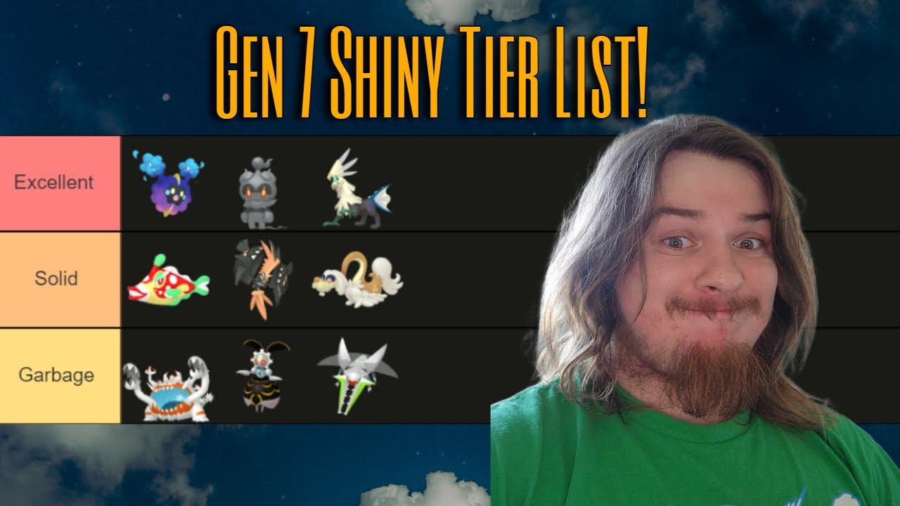 I rank the Shiny Pokémon from Gen 7! - YouTube