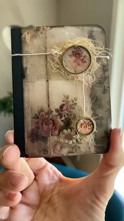 Mini composition notebook upgrade. 📓Watch my ‘HOW-TO’ video for step-by ...