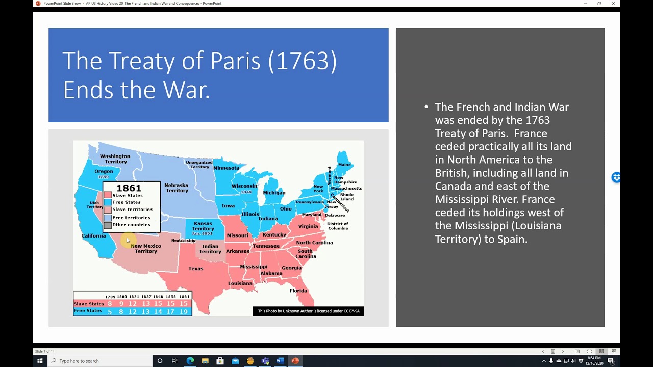 AP Us History 20 French and Indian War and Consequences - YouTube