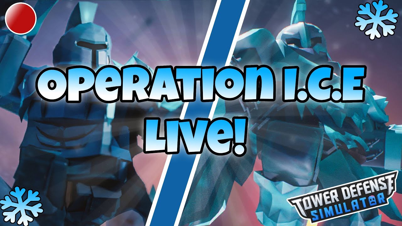 🔴 TDS OPERATION I.C.E LIVE COUNTDOWN! + ROBUX GIVEAWAY (Roblox Tower ...