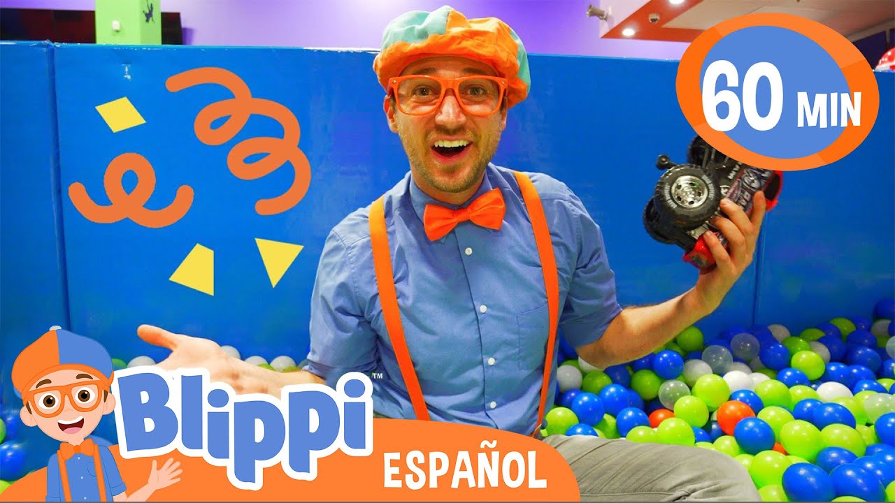 Blippi visita un Patio de Juegos Cubierto | Aprende con blippi | Videos ...