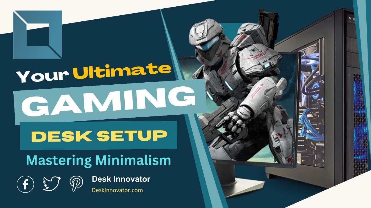 Mastering Minimalism Your Ultimate Gaming Desk Setup for Productive ...
