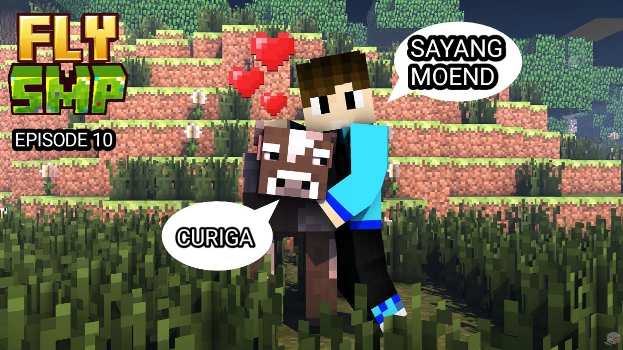 BERTEMAN DENGAN SAPI TAPI..... - FLY SMP EPISODE 10 - YouTube