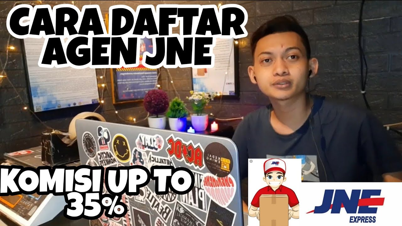 CARA BUKA JADI AGEN JNE! CARA DAFTAR JNE - YouTube