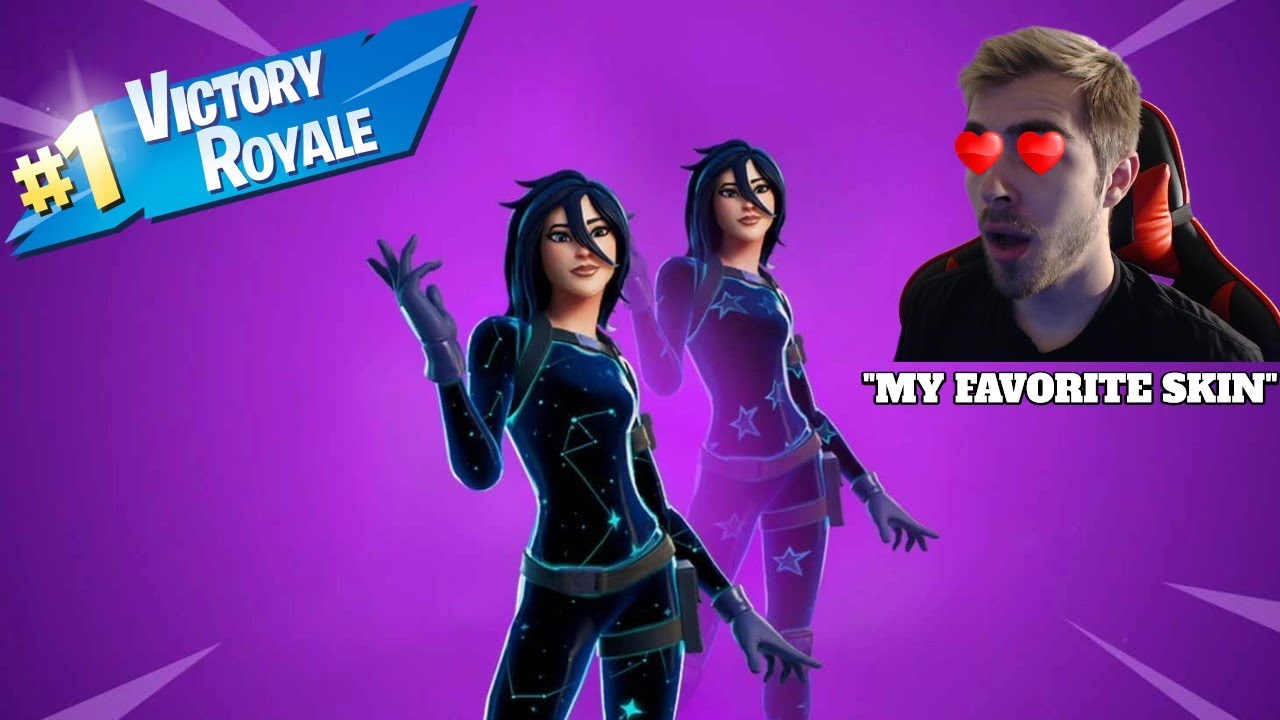 WINNING A GAME OF FORTNITE WITH MY NEW FAVORITE SKIN! Astra Skin ...