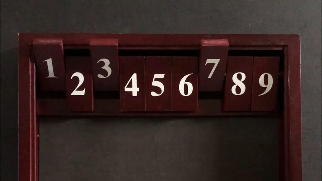 How To Play Shut The Box - YouTube