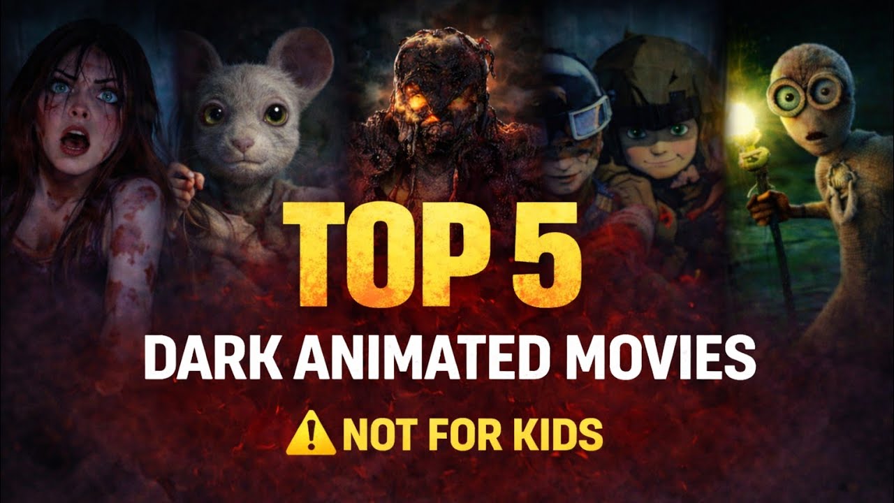 These animated movies are darker than most horror films 😨 ...