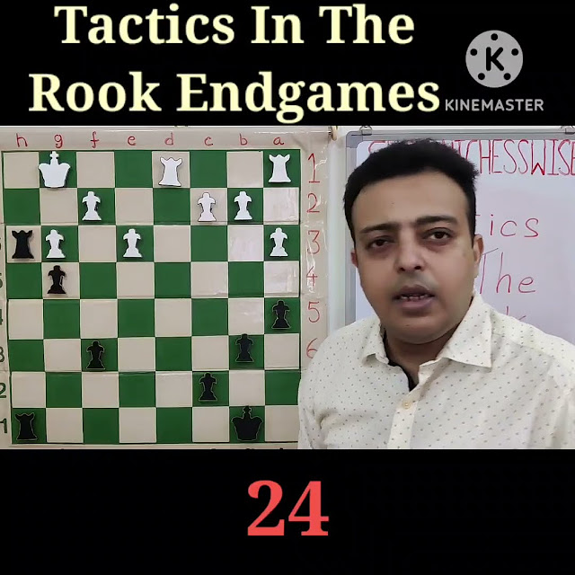 Shorts Chessshorts Tactics In The Rook Endgames 24 Youtube