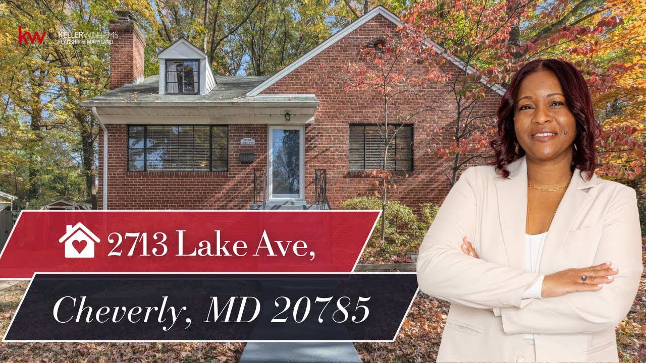 For Sale: 2713 Lake Ave, Cheverly, MD 🏡 - YouTube