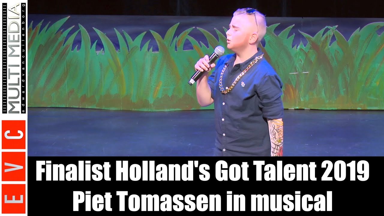 Zangtalent Piet Tomassen Finalist in Holland's Got Talent 2019 ...