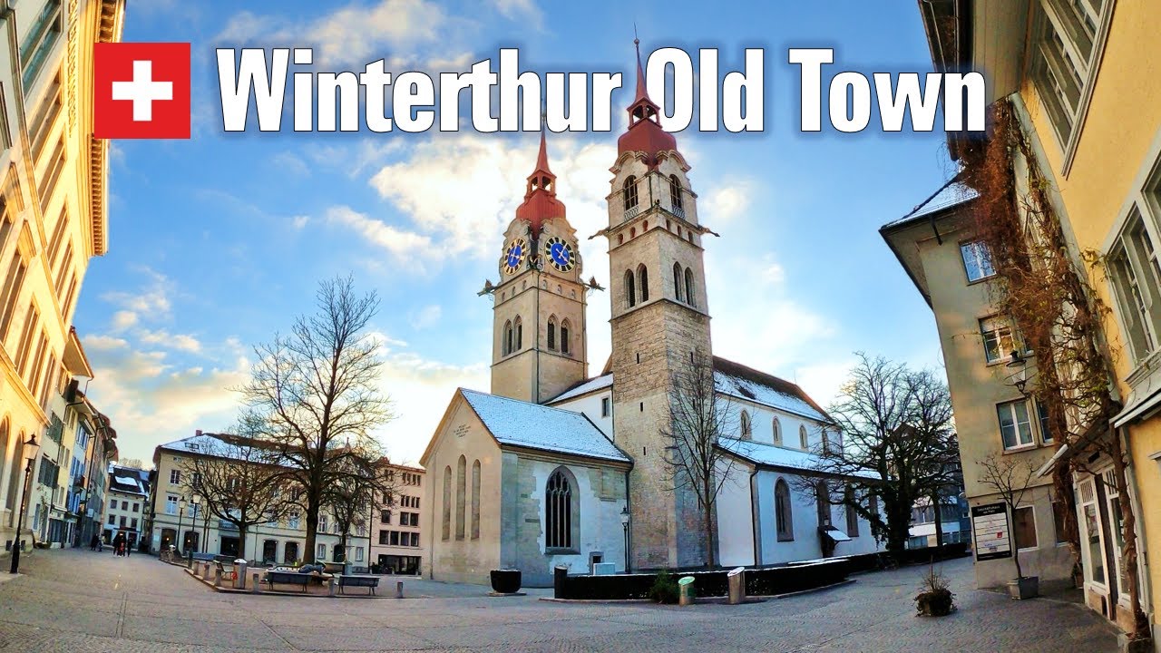 Winterthur Old Town • Walking Tour Switzerland 🇨🇭 [4K] - YouTube