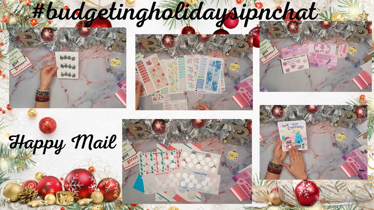 Happy Mail | #budgetingholidaysipnchat | Balance and Budget | # ...