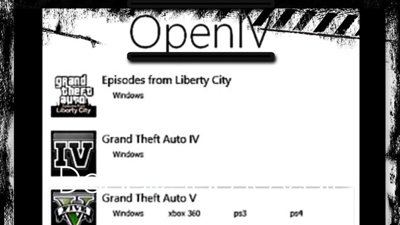 how to install Open IV for pc - YouTube