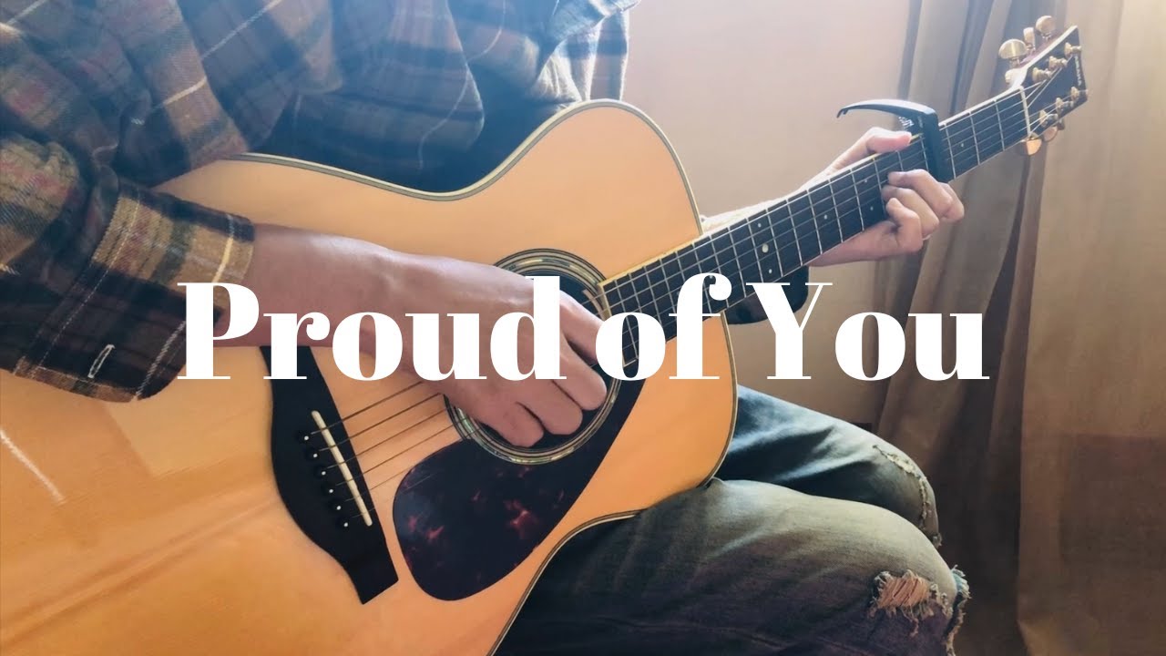 Proud Of You Fiona Fung Fingerstyle Guitar Cover With Free Tab