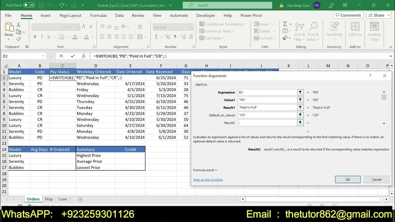 Exp22_Excel_Ch07_Cum_HotTubs_Instructions.docx | Excel Chapter 7 Cum HotTubs - YouTube
