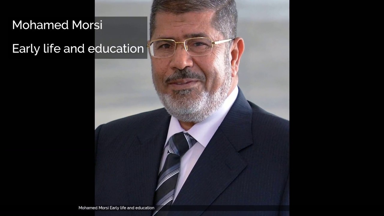 Mohamed Morsi | Early life and education - YouTube