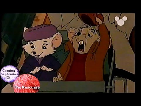 The Rescuers | Coming September 12th | Disney Channel Continuity | VHS 📼
