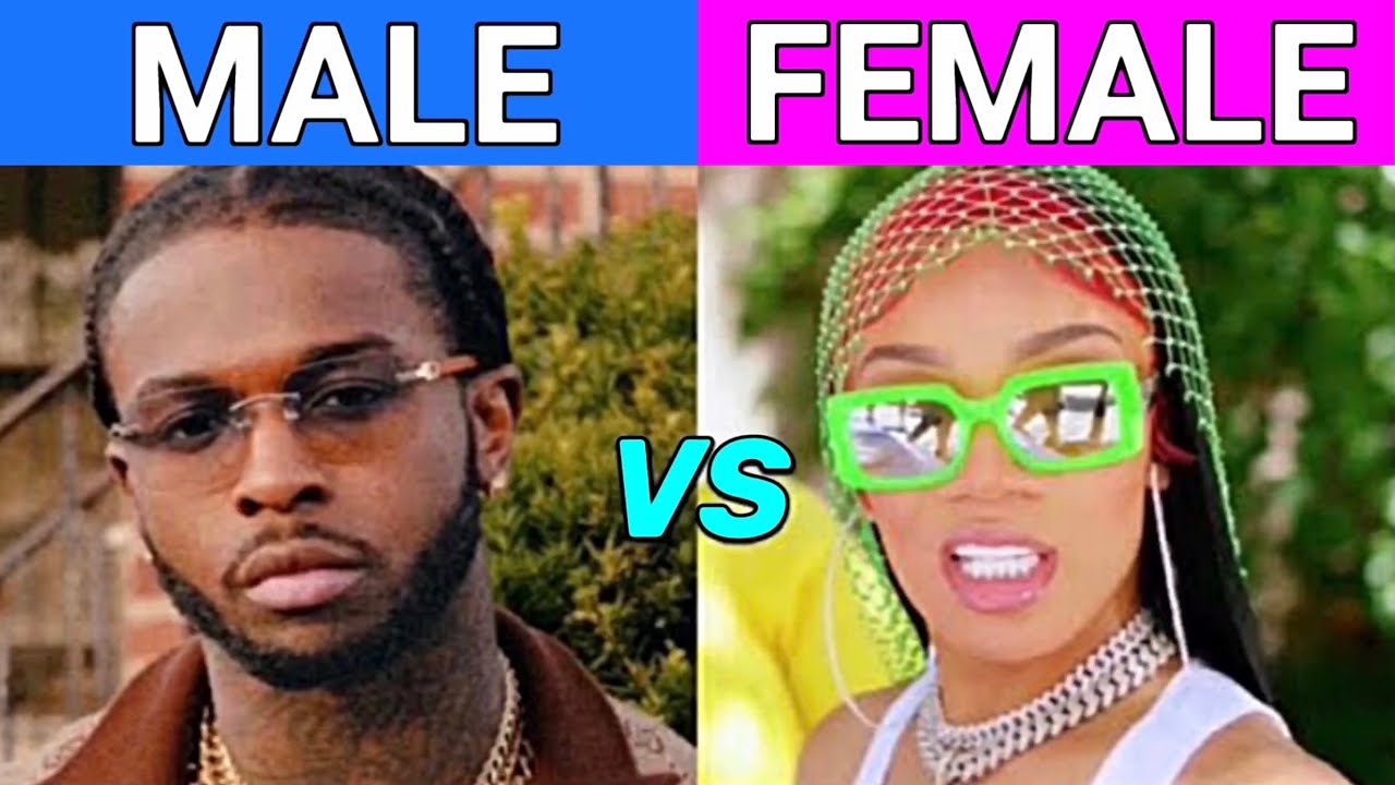 Male Deep Voice Rappers vs Female Deep Voice Rappers - YouTube