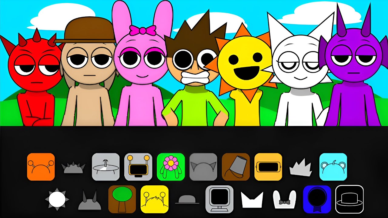 Sprunki ~ But ~ Full Body Incredibox Sprunki Fully Body Game Play - YouTube