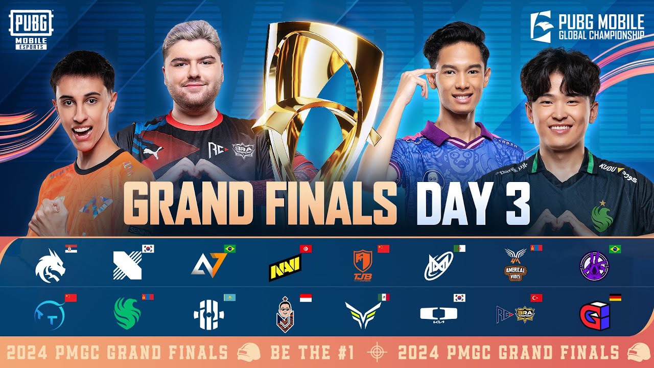 [EN] 2024 PMGC Grand Finals | Day 3 | PUBG MOBILE Global Championship ...